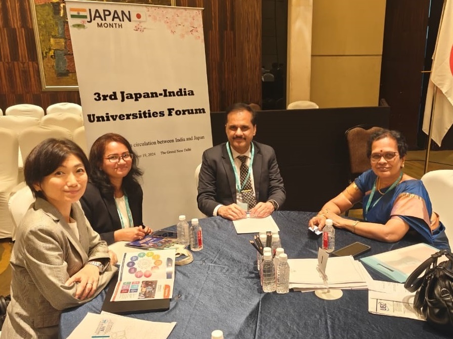 Participation in the 3rd Japan-India Universities Forum | 島根大学 国際センター